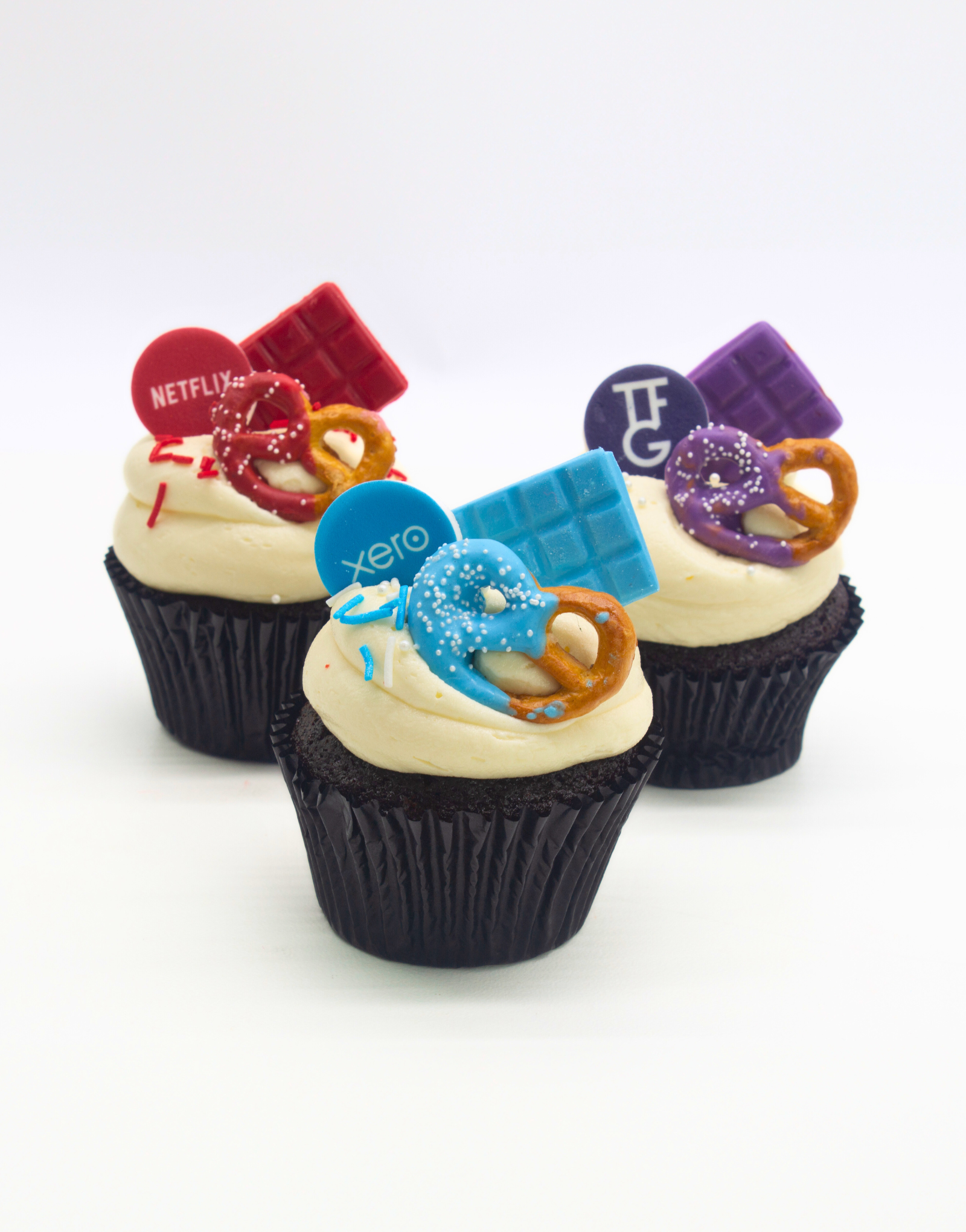 Branded Cupcakes - Tessa’s Cake Drop
